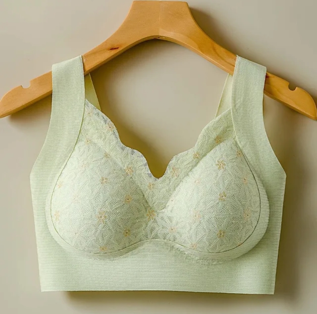 Imported Soft Comfortable printed bra push up bra light padded bra ...