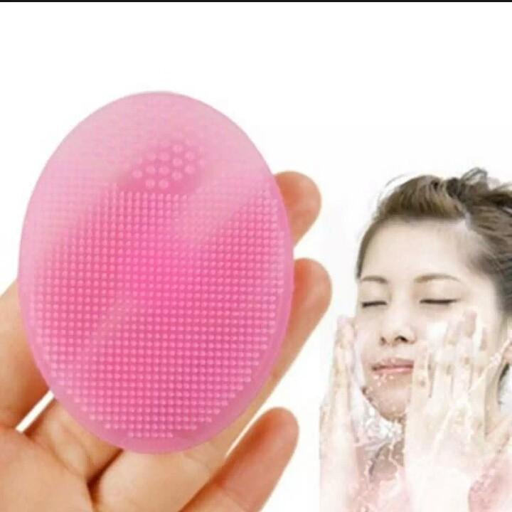 Soft Silicone Face Scrubber Exfoliators face wash brush | Daraz.com.bd