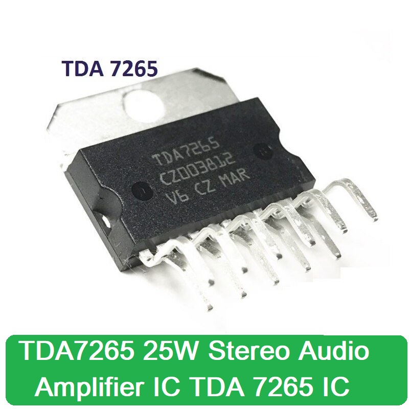TDA7265 TDA 7265 25W+25W Stereo Audio Amplifiers IC 2 Channel Stereo ...