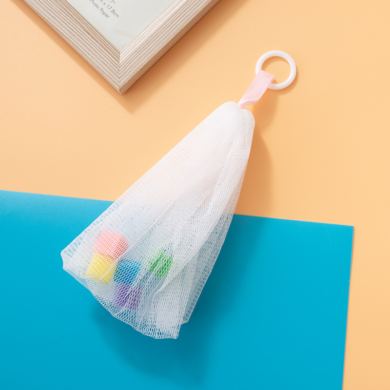 1PC Clean Foaming Net Cleanser Soap Body Wash Net Bag Body Cleaner PE ...