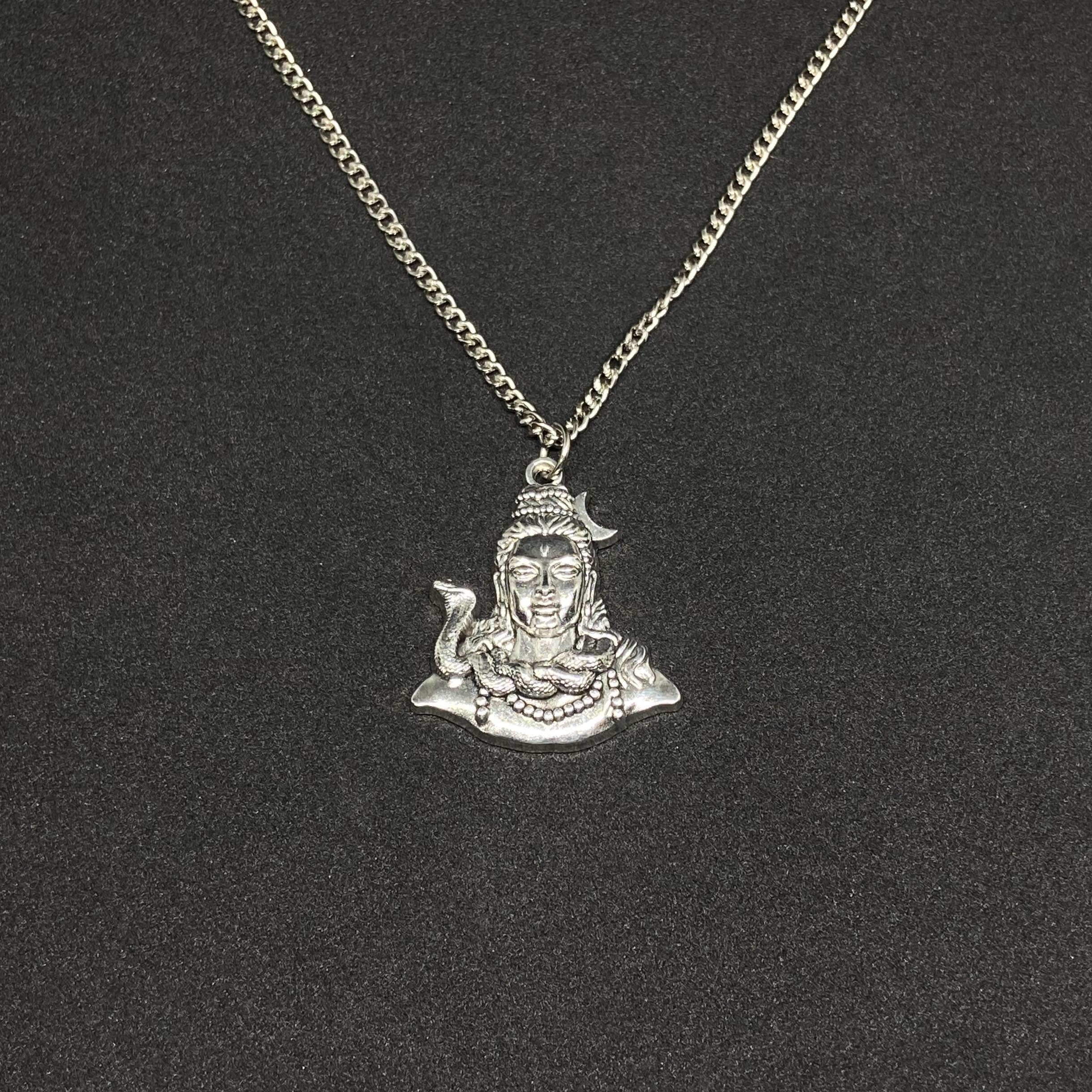 Indispensable -Quality And Durablity -Mahadev Locket with Chain for Men ...