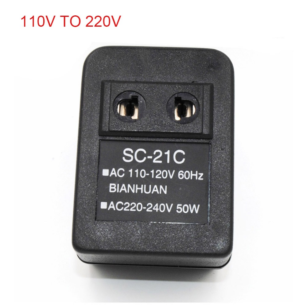 【big-discount】 AC220V to 110V Regulator Electrical 20W Adapter Voltage ...