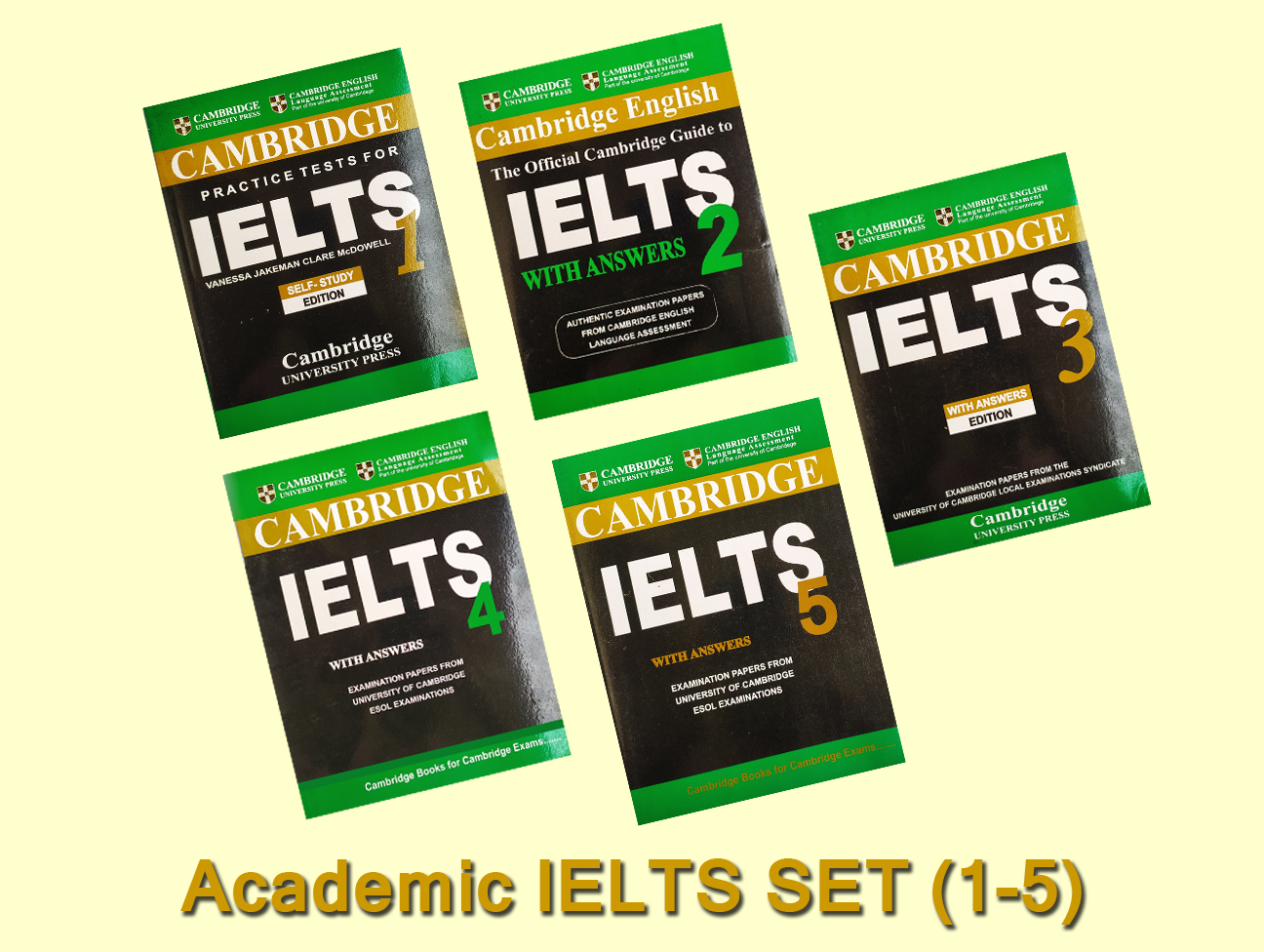 Cambridge Academic IELTS (1-5) Set - Self Study Student's Book (Without CD) | Daraz.com.bd