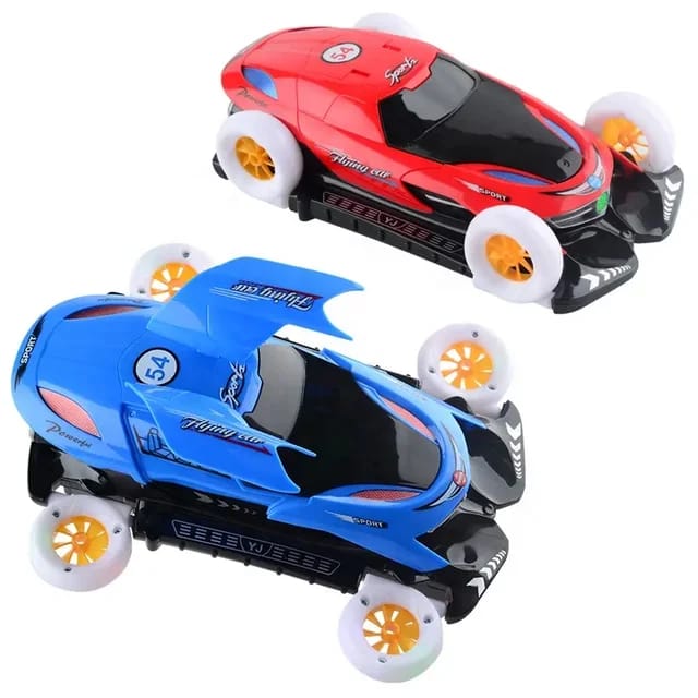 Automated Wheel Moving Battery Operated Music System Toy Car