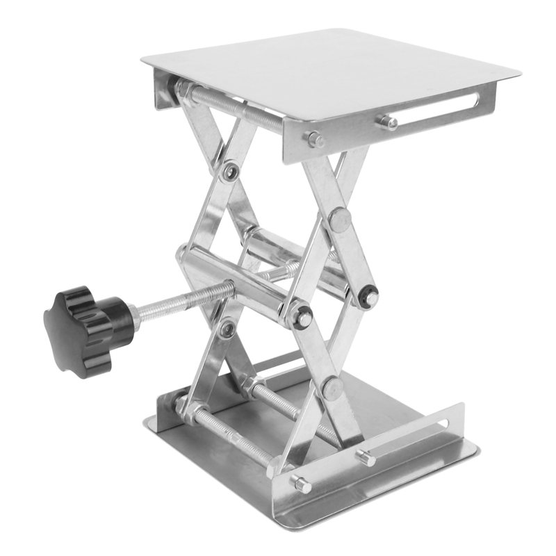 Useller Scientific Lab Jack-100 x 100mm Steel Lab Stand Table Rack ...