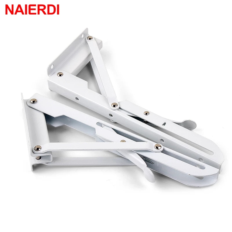 2pcs 16" Triangular Brackets Wall Mounted K-type Shelf Brackets ...
