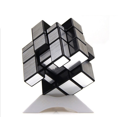 Mirror Cube 3X3X3 Speed Cube Silver Mirror Blocks Puzzle Abs Ultra Smooth Cube Rubiks Cube 3 3 Daraz .bd