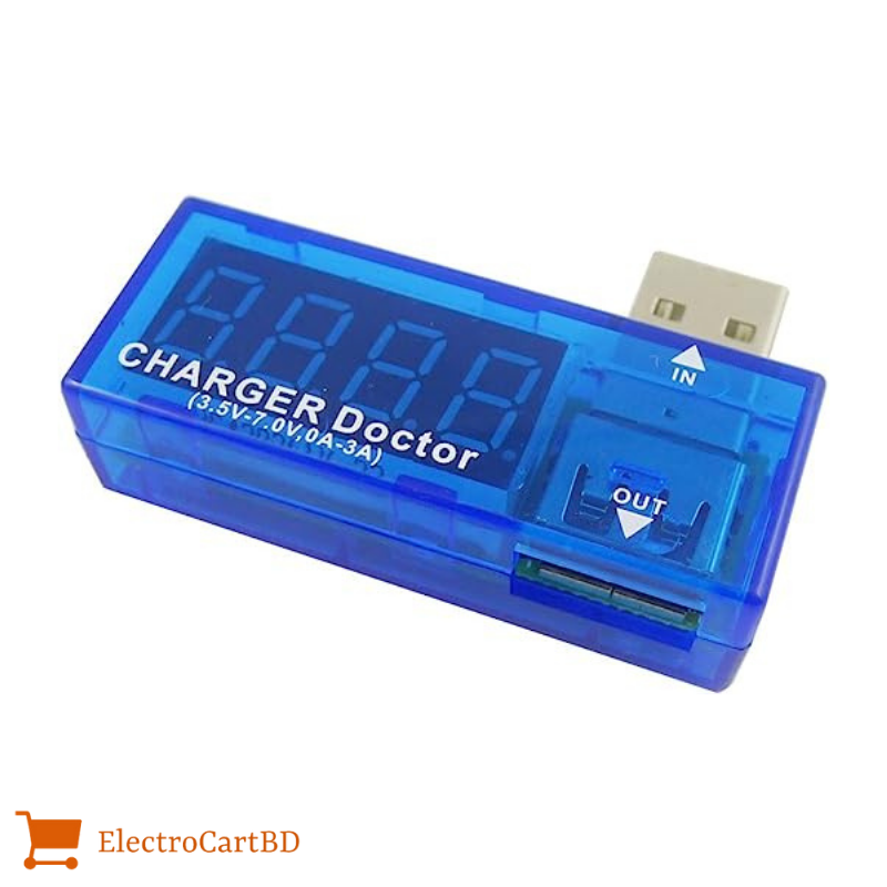 USB Power Current Voltage Meter Tester Portable Mini Current and ...