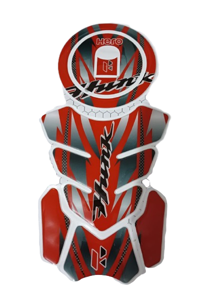 Fuel tank Pad sticker for Hero Hunk Motorcycle - red black | Daraz.com.bd