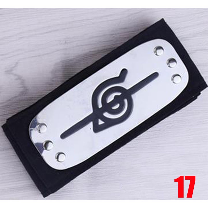 Anime Naruto Headband Akatsuki Sasuke Itachi Kakashi Ninja Unisex ...