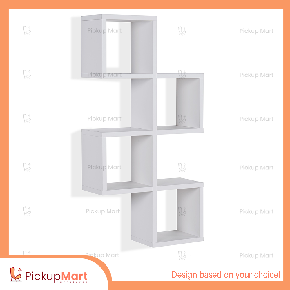 Laminated Board Book Shelf | Showpiece Rack | Living Room furniture ...