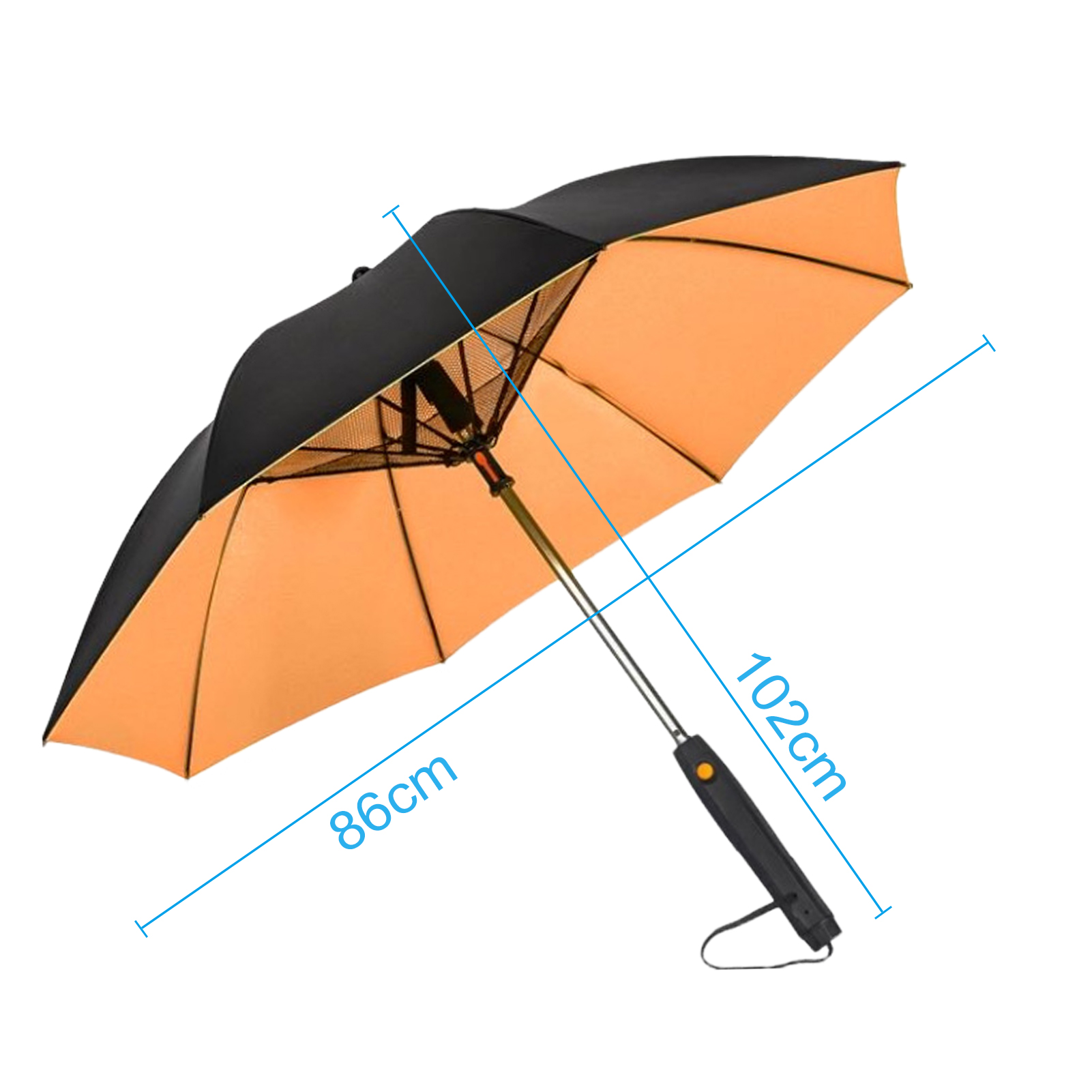 Fan Umbrella with Water Spray Stay Cool in the Sun with 3-in-1 Uv ...