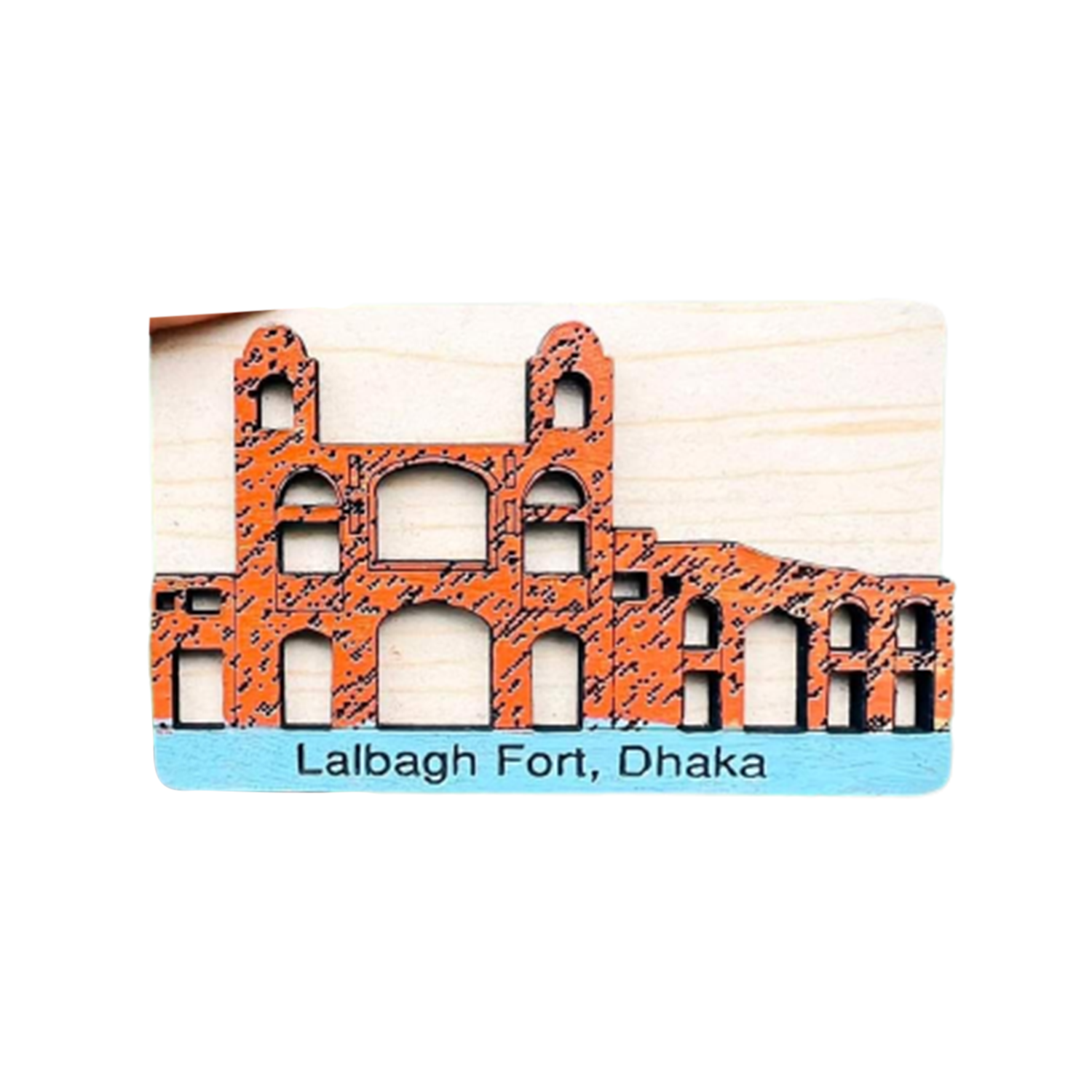 Wooden Lalbagh Fort Fridge Magnet | Daraz.com.bd