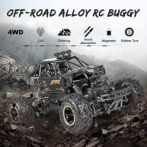 R/C CAR 1/16 Off-road Buggy Alloy RC Car 2.4GHz 4WD 15km/h High Speed ...