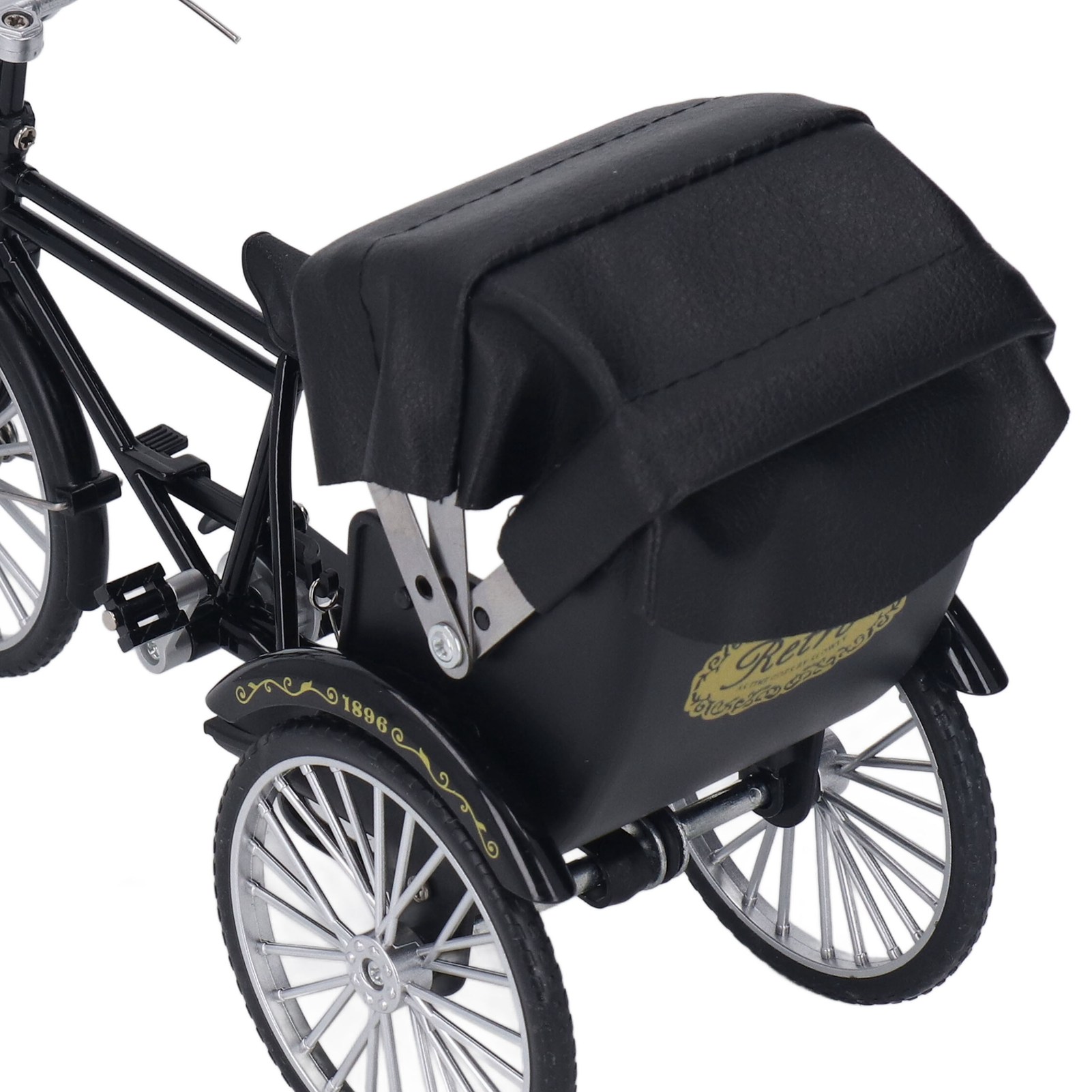 Rickshaw Model, 3 Wheel Rickshaw Model Decorative Interesting Retro ...