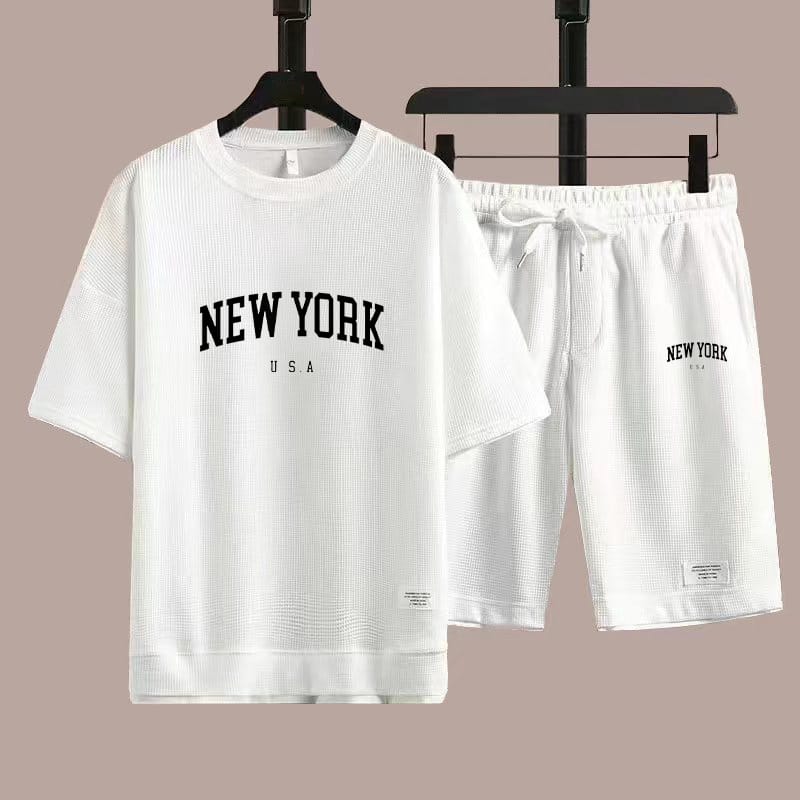 Men's Short Pant & T Shirt Combo Set