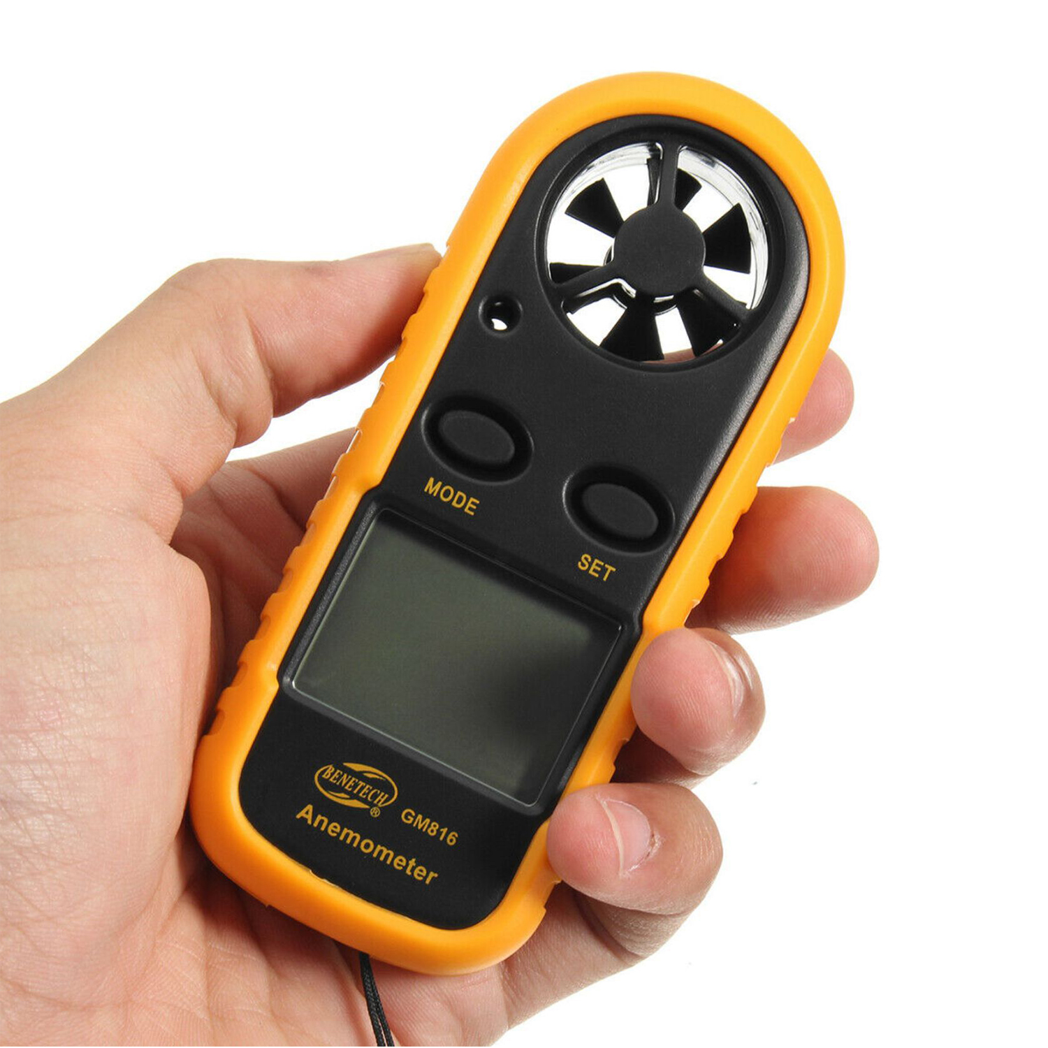Migeet Digital Anemometer Handheld Wind Speed Meter Gauge Accurately ...