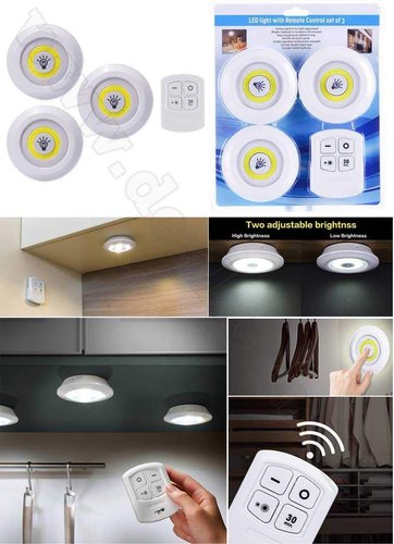 led light with remote control set of 3 Emergency light | Daraz.com.bd