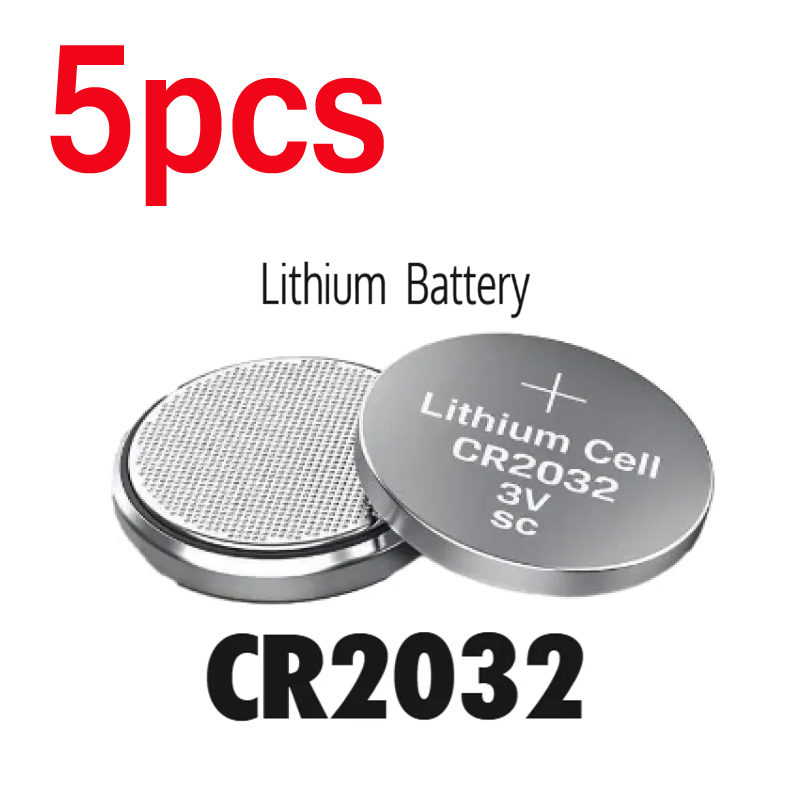 5pcs 2032 Lithium Coin Battery Use For Blood Sugar Machine, Mother ...
