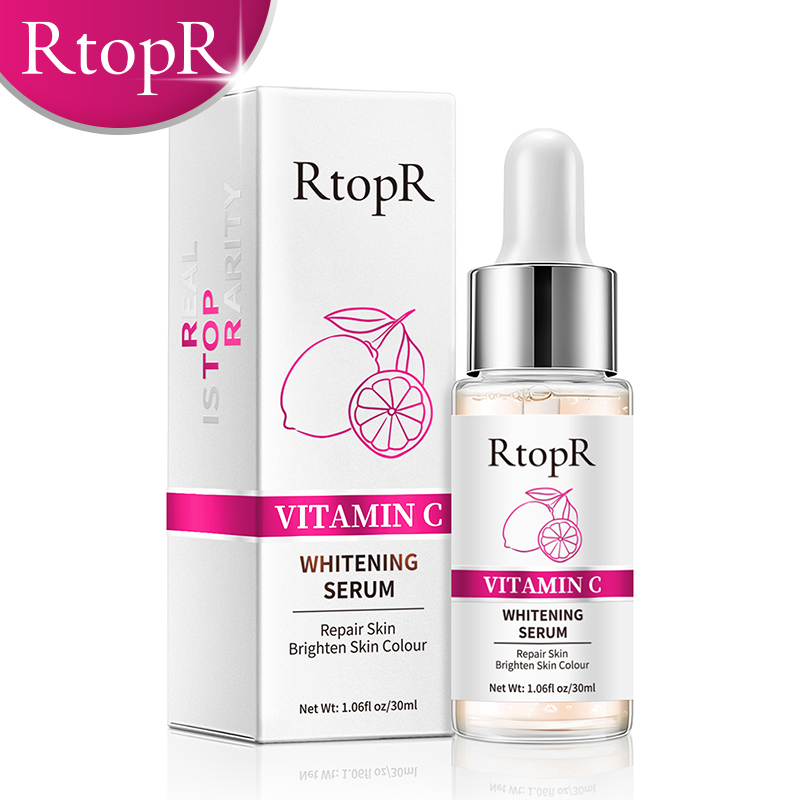 RtopR Vitamin C Serum VC Face Essence Fade Dark Spot Anti-Aging Repair ...