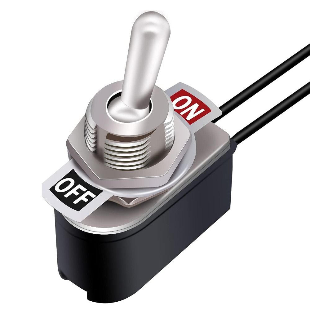 Easy Installation Mini Toggle Switch 2 Pin AC 6A/125V 3A/250V Toggle ...