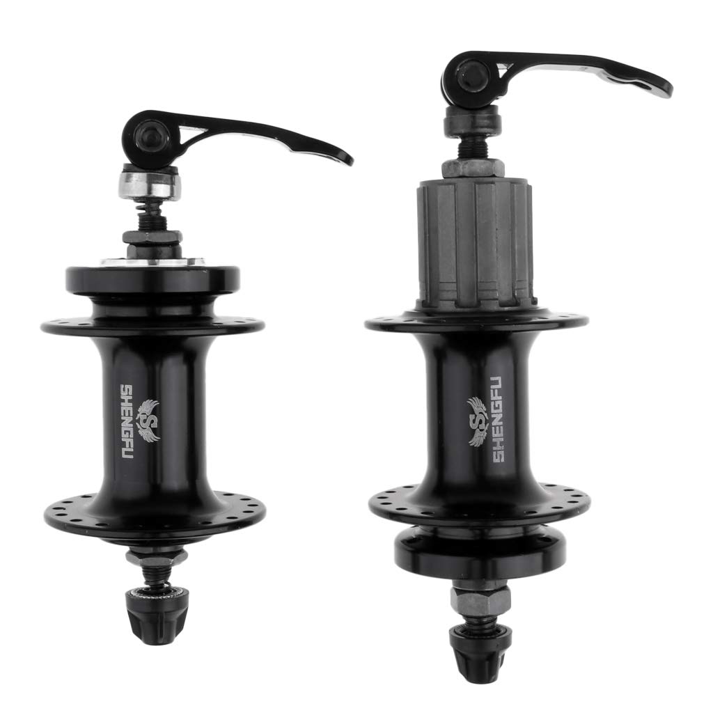 Bicycle Cassette Front & Rear Hub Spoke 36 Hole Disc Brake Hub Bearing ...