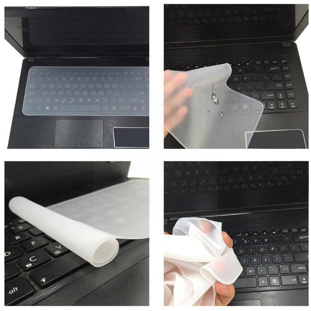 Universal 14/15" Transparent Clear Keyboard Cover Skin Sticker for ...