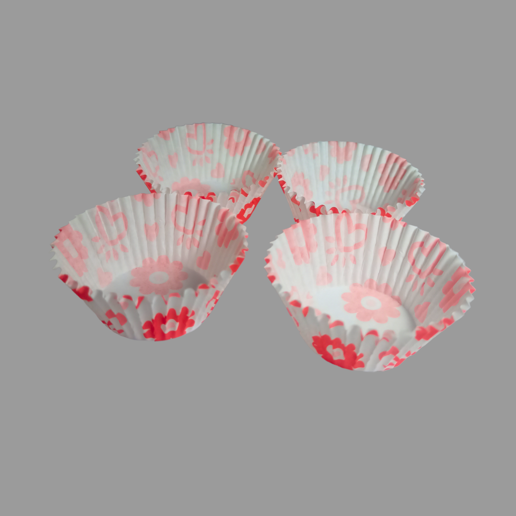 Multicolor Cupcake Liner (Large Size) 50 pcs, 100 pcs, Cupcake liner ...