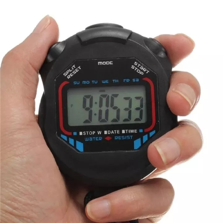 （NEW）Panda Online Digital Handheld LCD Chronograph Timer Sports ...
