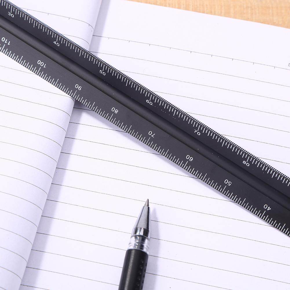30cm Triangular Architect Scale Ruler Aluminum Scale Ruler for Drafting ...