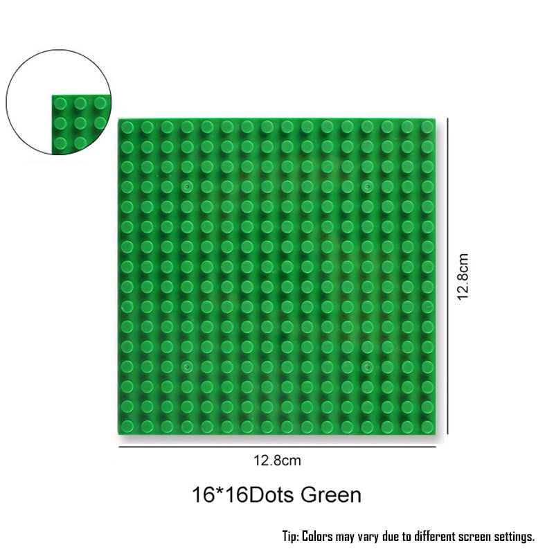Base Plate 32*32 16X32 16X16 Dots Building Blocks Baseplate DIY Plastic ...