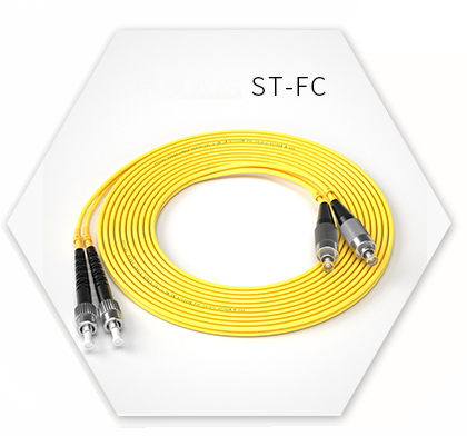 5pcs Fiber Optic Jumper Cable 3M LC-SC-FC Patch Cord 3.0MM Simplex Mode ...