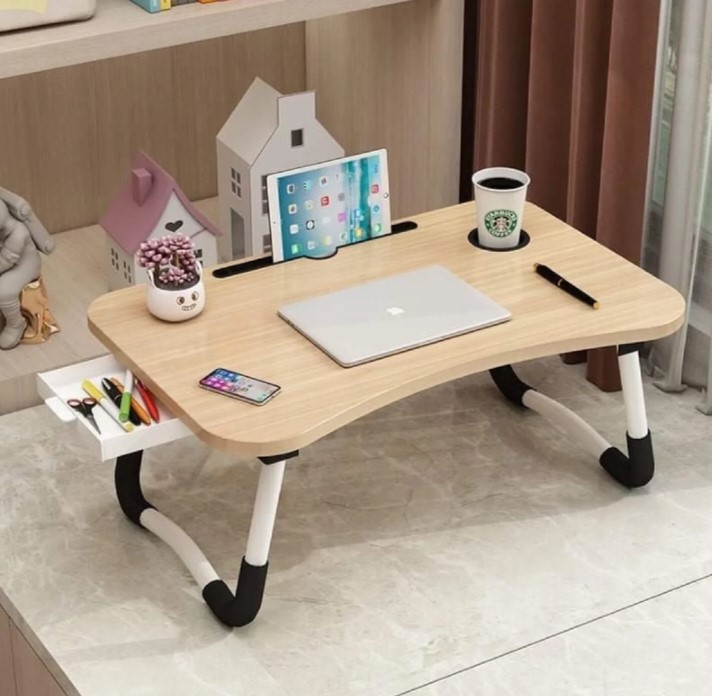 Fresh Bazaar Multipurpose Foldable Laptop Table | Study & Bed Table ...