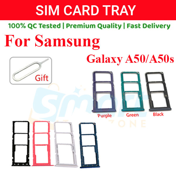 Samsung Galaxy A50/A50s Sim Tray Micro SD Card Slot with Sim Ejector ...