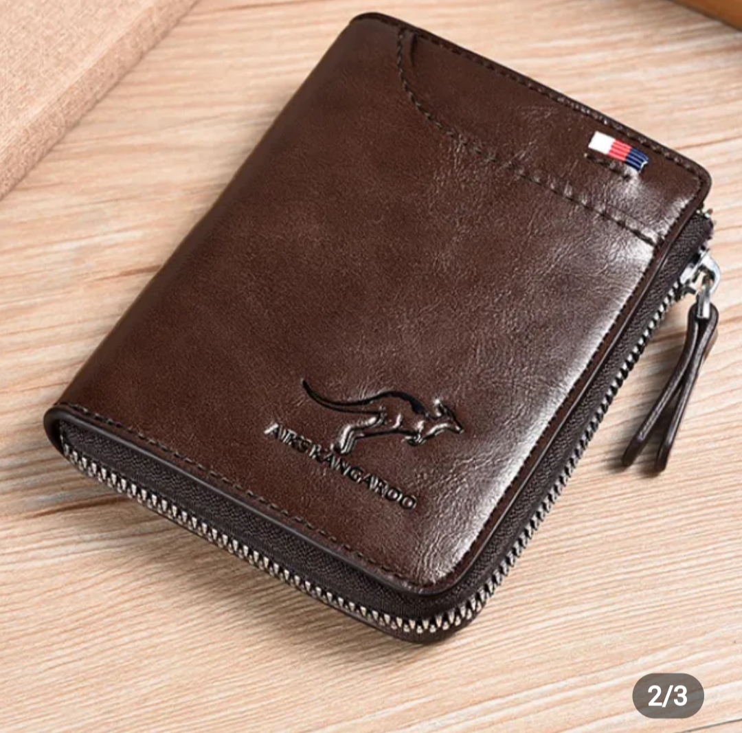 Best Quality Stylish Zipper Leather Wallet For Men - Wallet | Daraz.com.bd