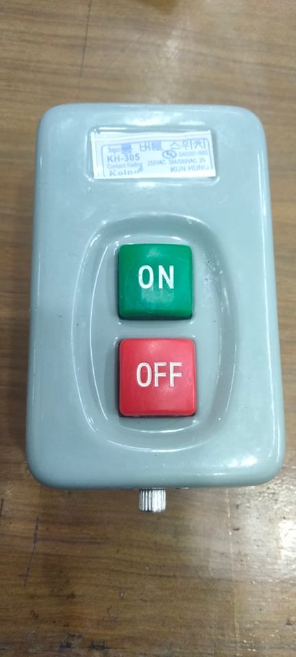 On-Off Kohino 30 A Start Push Button Switch of Self- Locking Three- Phase Motor | Daraz.com.bd