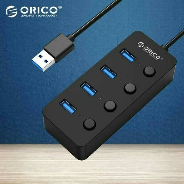 Orico W9PH4-U3 4 Ports USB 3.0 HUB Black | Daraz.com.bd