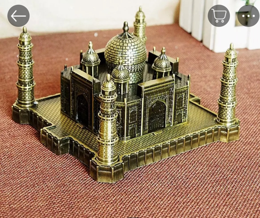 Unique Taj Mahal showpiece metal | Daraz.com.bd