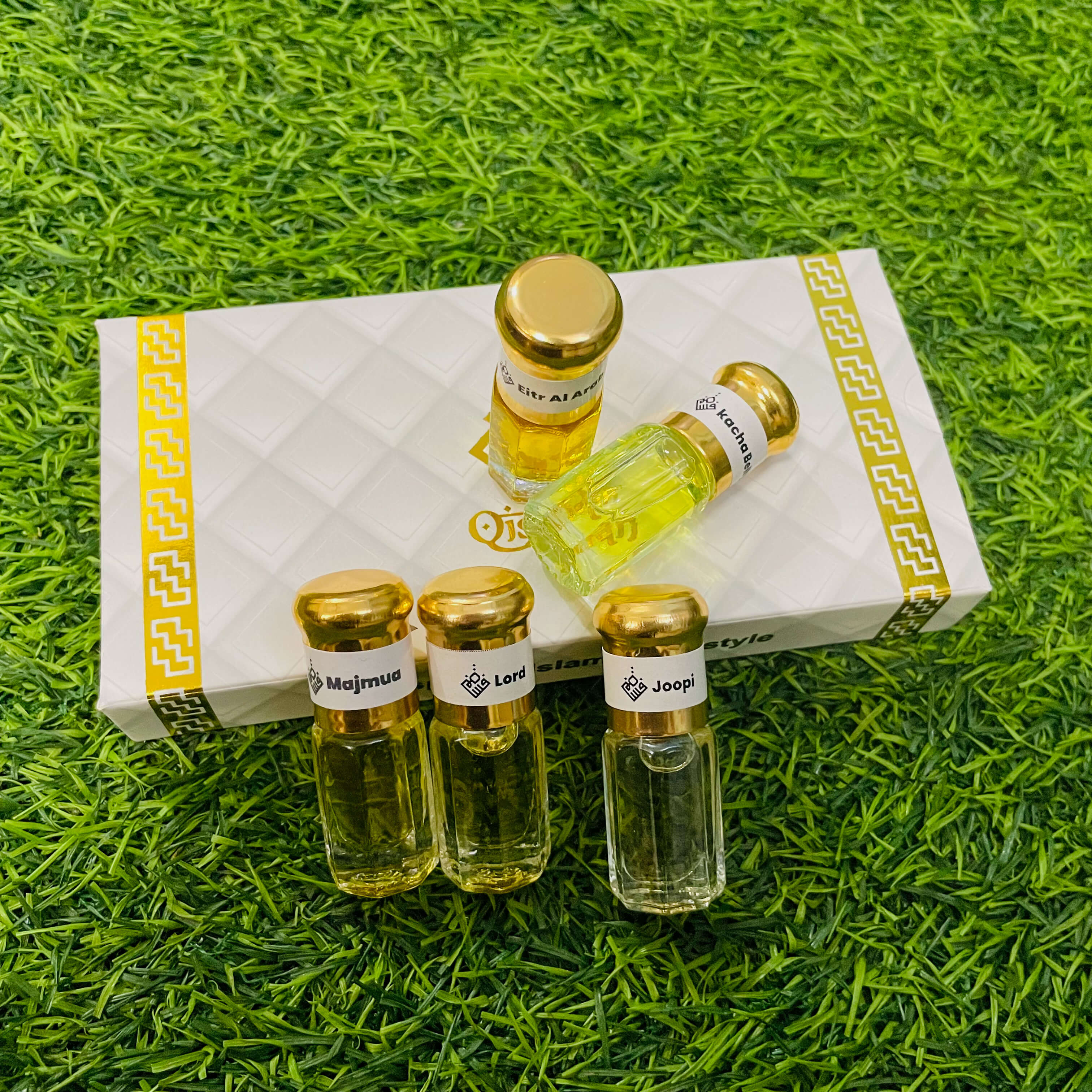 Arabian Traditional Fragrance Ator - Attar Combo Pack 5 in 1 for Men ...