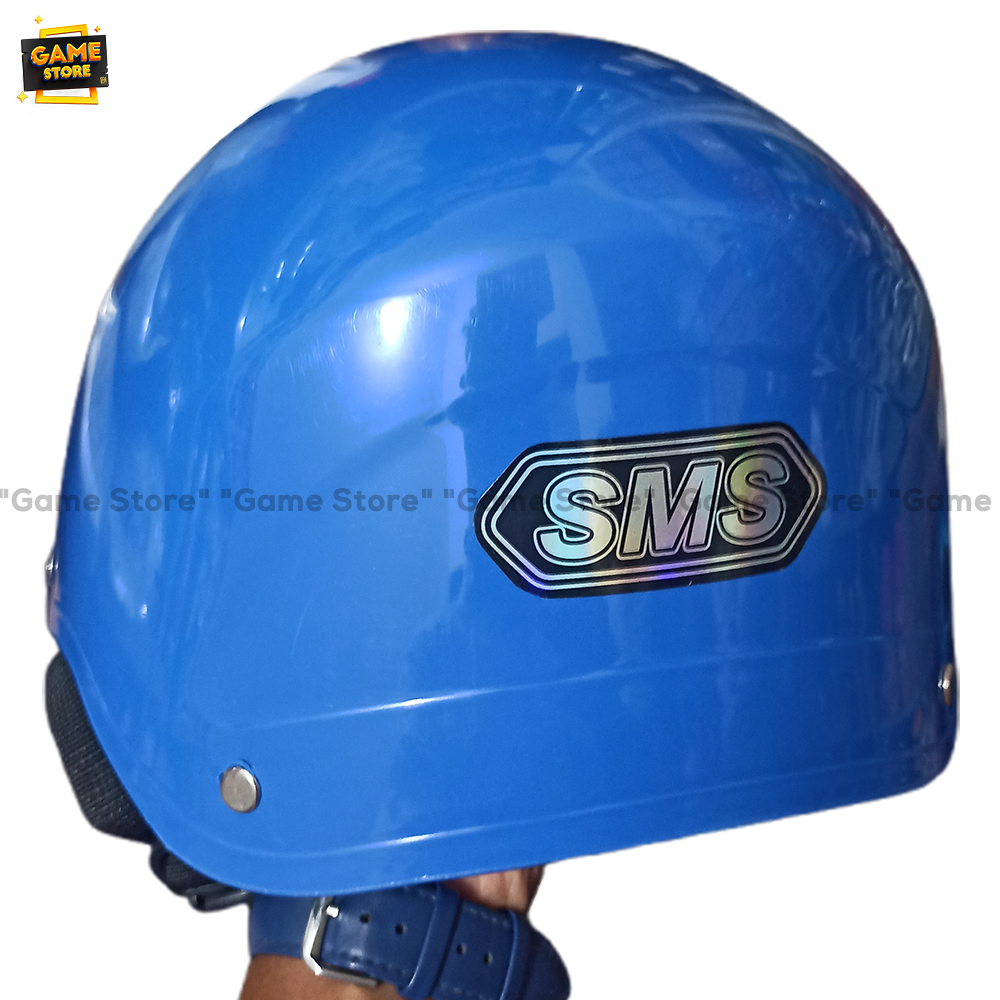 DFL / STM / SMS Cap Style New Version Bike Helmet Blue colour 1 pcs ...