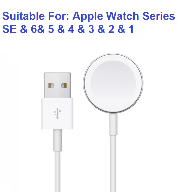 WiWU M7 2.5W USB Ports Magnetic Wireless Charger For Apple Watch Series ...
