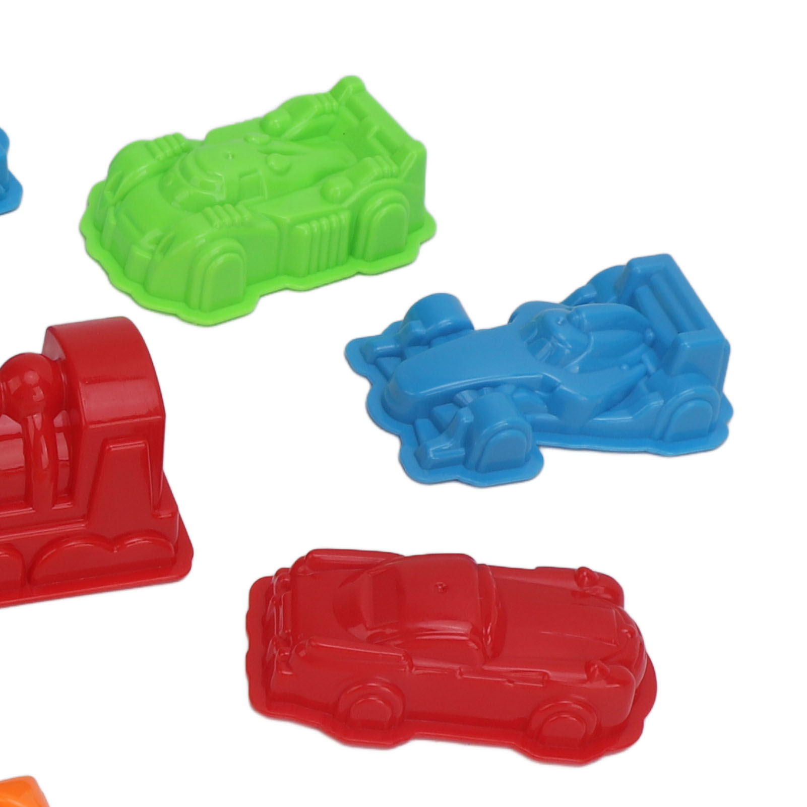 Kid Beach Toys Toddler Beach Moulds 16pcs Car Moulds for Children for ...
