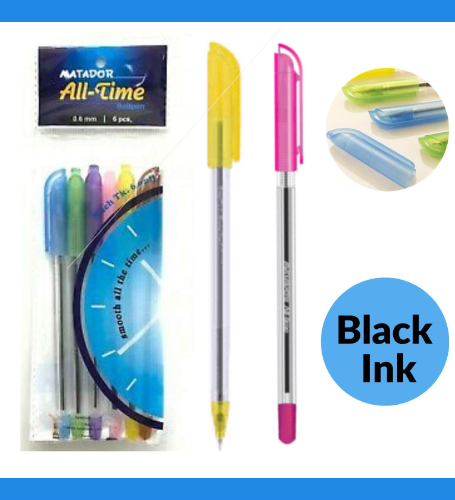 All Time Matador Ball Pen 0.5Mm - 24Pcs = 4 Packets - Fountain Pen ...