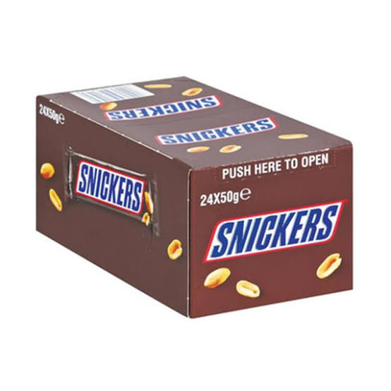 Snickers Chocolate Bar Small (Indian) 1Box = 40pcs | Daraz.com.bd