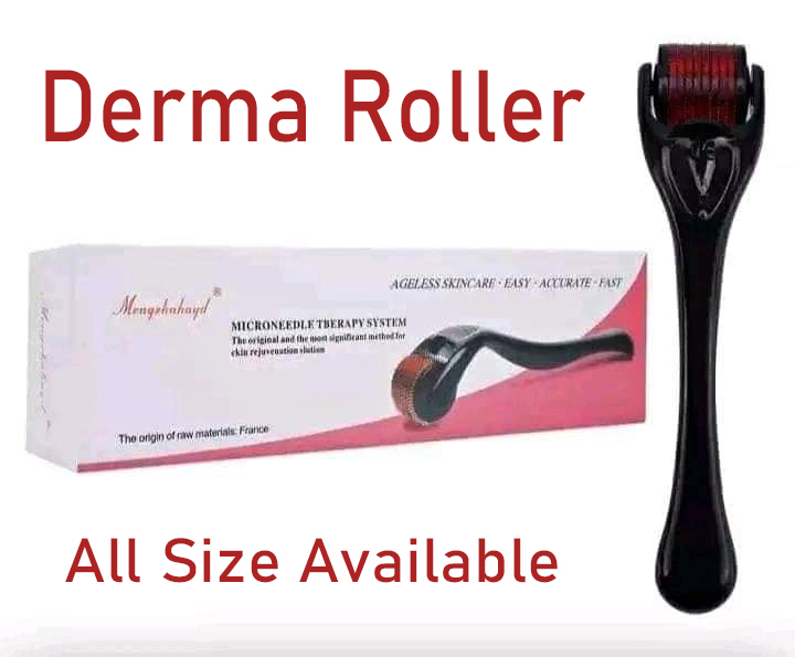 Derma Skin Therapy Roller With 540 Micro Needle For Hair Treatment ...