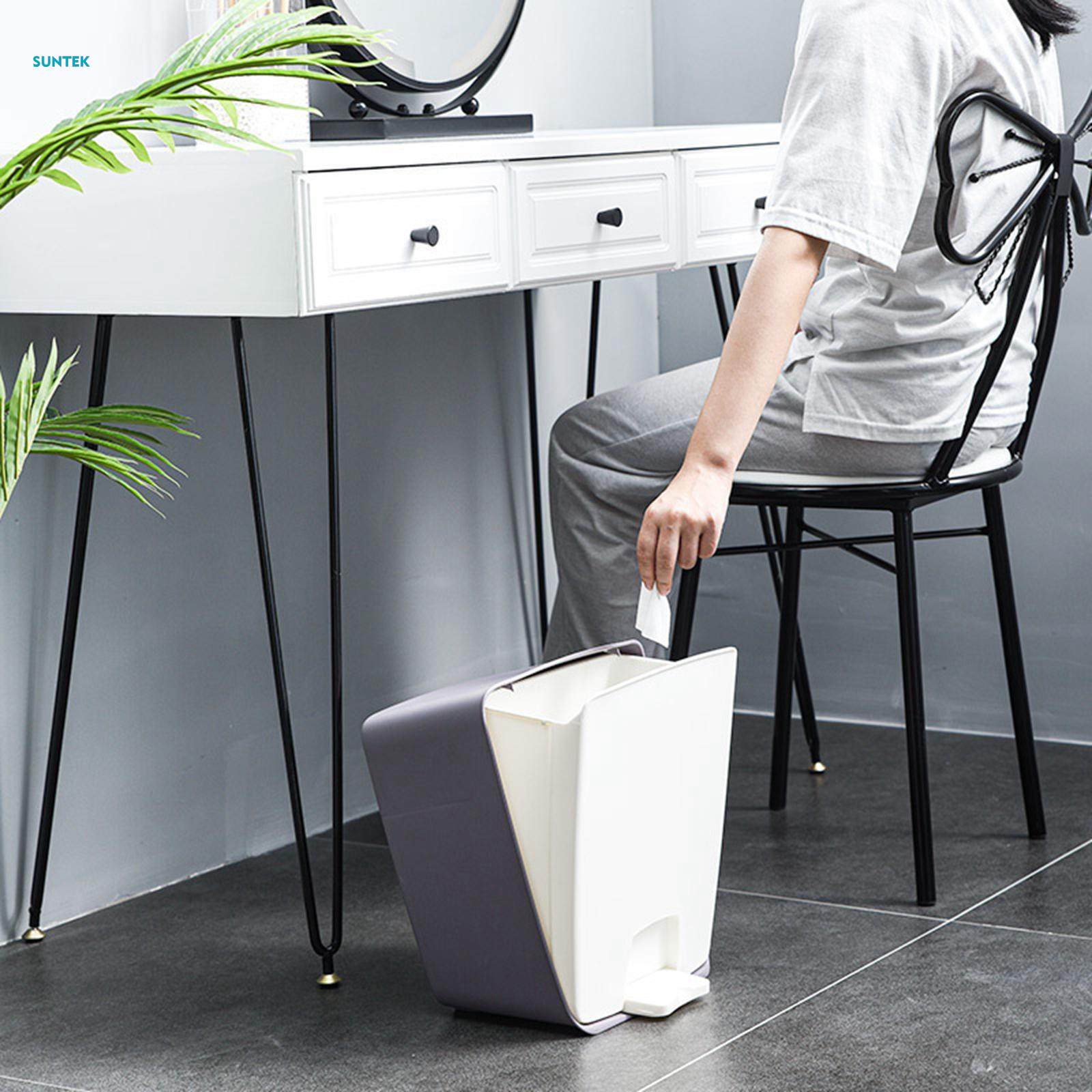 Trash Dustbin Foot Garbage Bin for Kitchen Toilet Restaurant | Daraz.com.bd