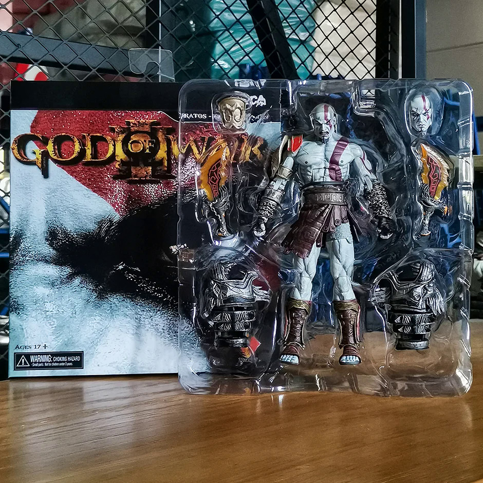 【selevn roind】NECA God of War 3 Kratos [Ghost of Sparta] PVC Action ...