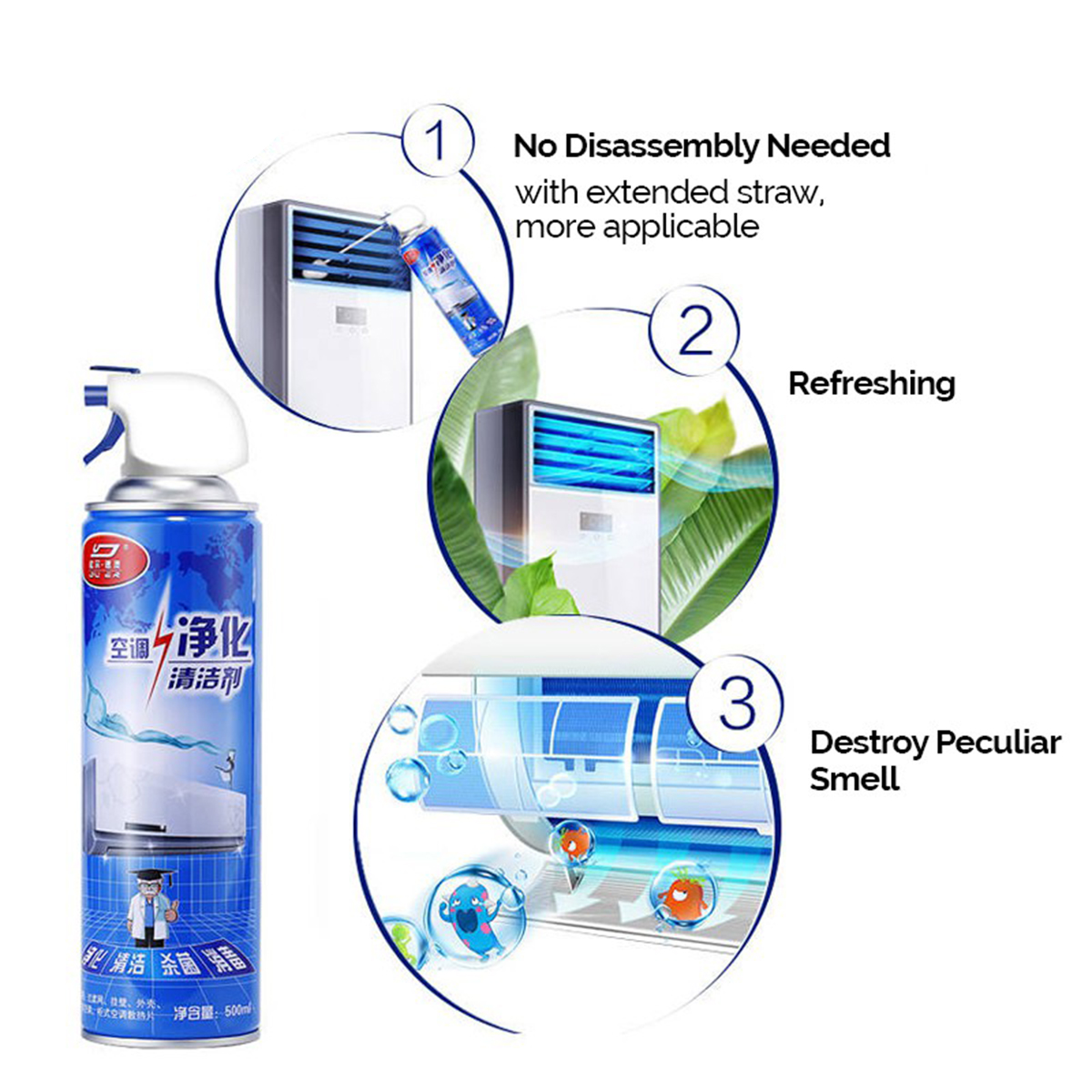 Air- Conditioner Dust Cleaning Spray With pipe | Daraz.com.bd