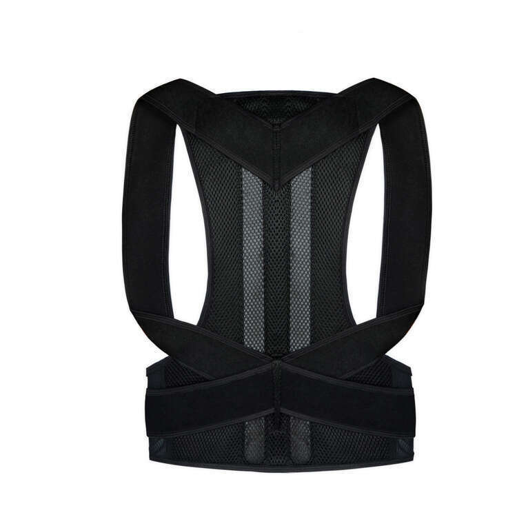 Adult abdominal back fixation male and female spinal posture straps ...