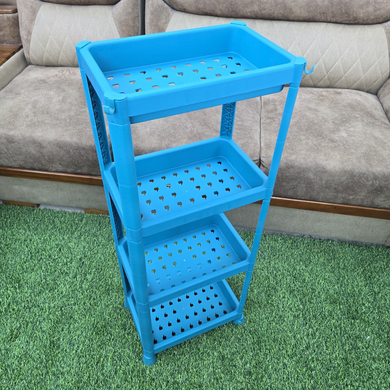 4 Tiers Rectangular Storage Rack | Daraz.com.bd